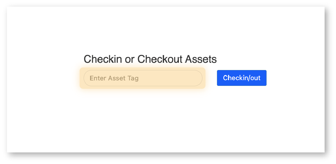 Checkin Asset - Divot Assets