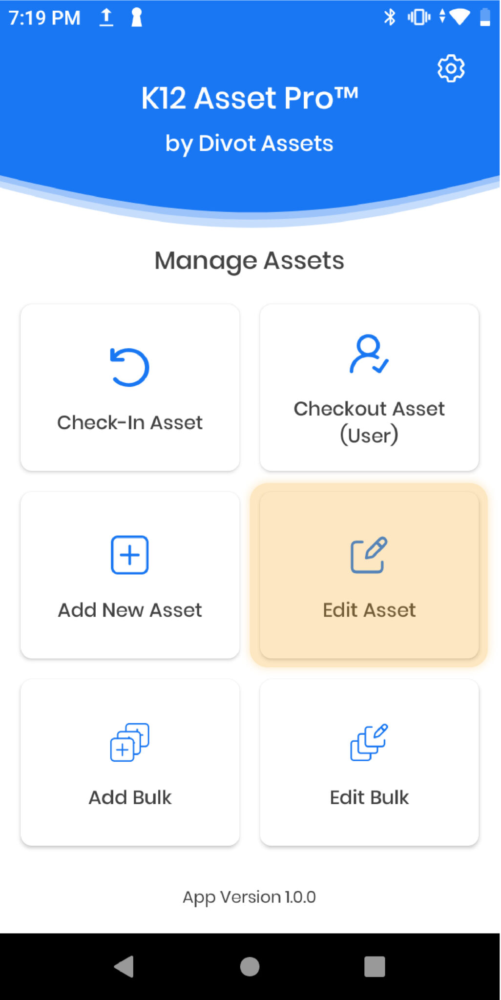 Edit Asset - Divot Assets