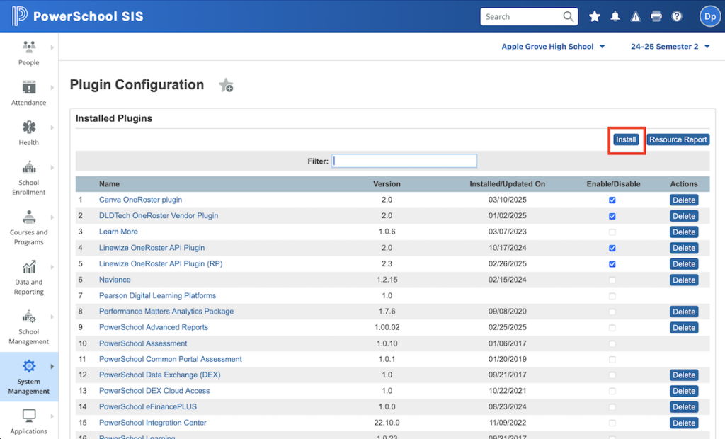 PowerSchool User Sync - Divot Assets